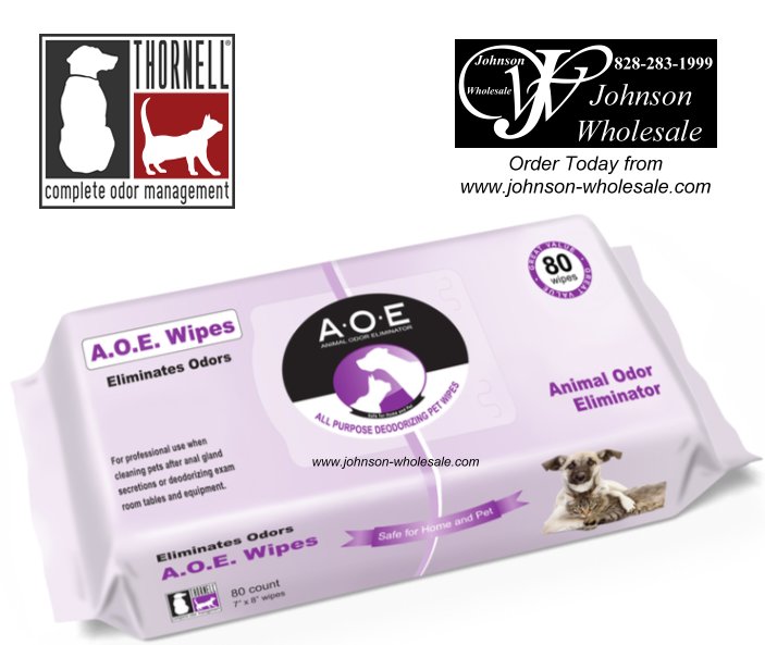 Thornell A.O.E. Animal Odor Eliminator 12 Pack Case