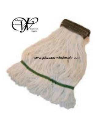 Wet Mops Loop Synthetic Blend White 12cs