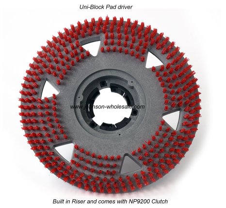 Malish Un-Block Pad Driver with built in Riser and NP9200 Clutch
