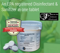 Green Klean Clorinated Disinfecting Tablets: Johnson Wholesale